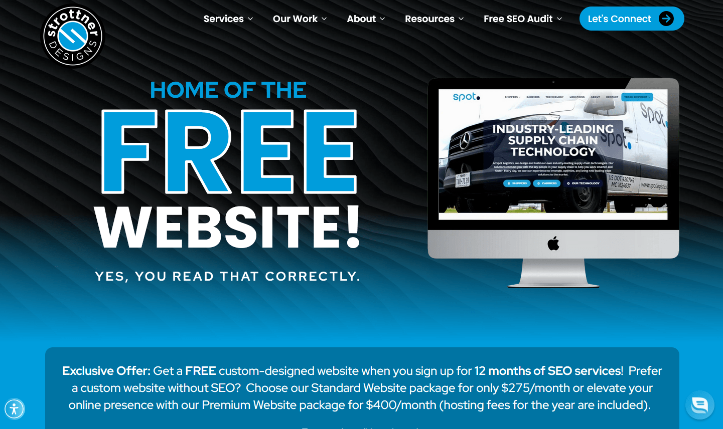 Home of the FREE Website - Strottner Designs